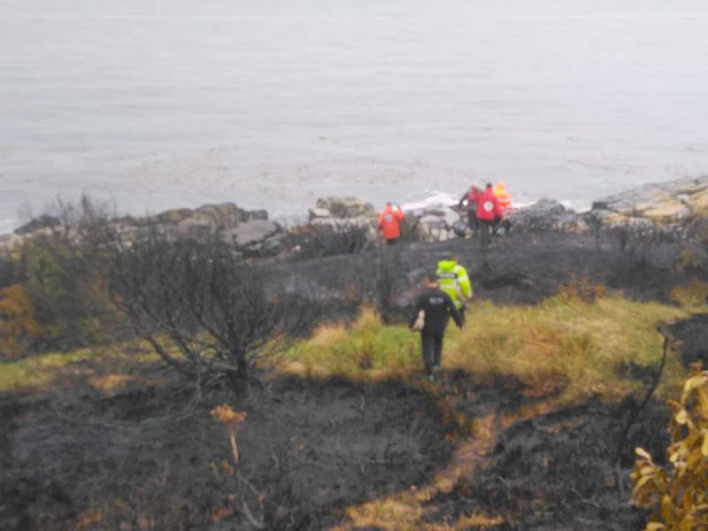 Incendio forestal por fogata mal apagada | Diario del Fin del Mundo